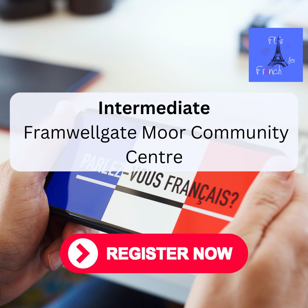 French Intermediate class : be more confident in French